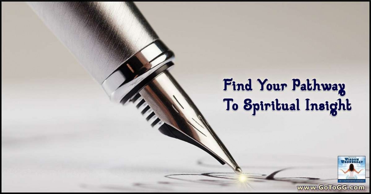Keeping A Journal Can Be A Pathway To Spiritual Insight | Genevieve Gerard